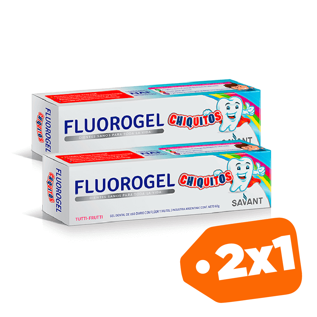Fluorogel X60gr Chiquitos Gel Tutti Fruti — Farmacia Alvarez
